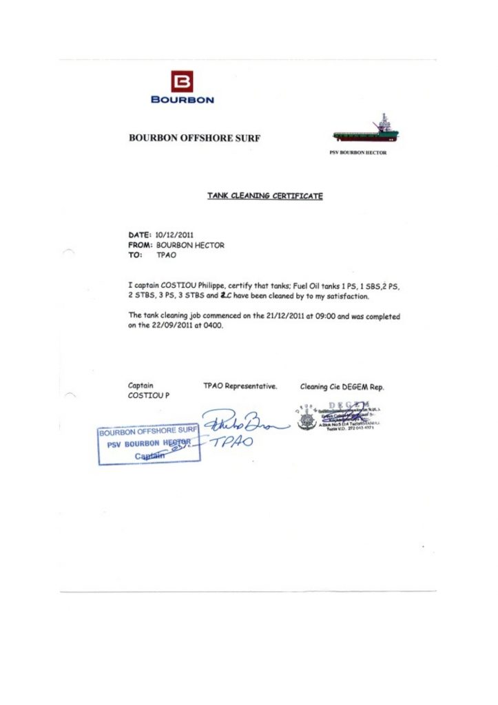 Reference Letters – Degem